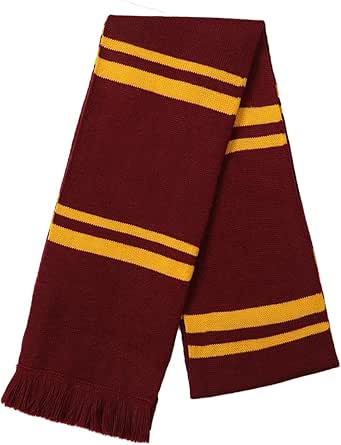 Amazon.com: Laahoem Soft Knit Striped Scarf Magic Style Neckerchief ...