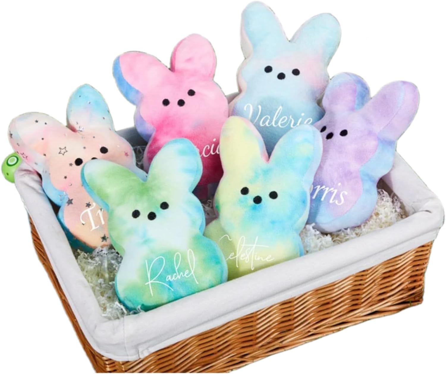 Amazon.com: shiguangji Personalized Peeps Bunny Plush Easter ...