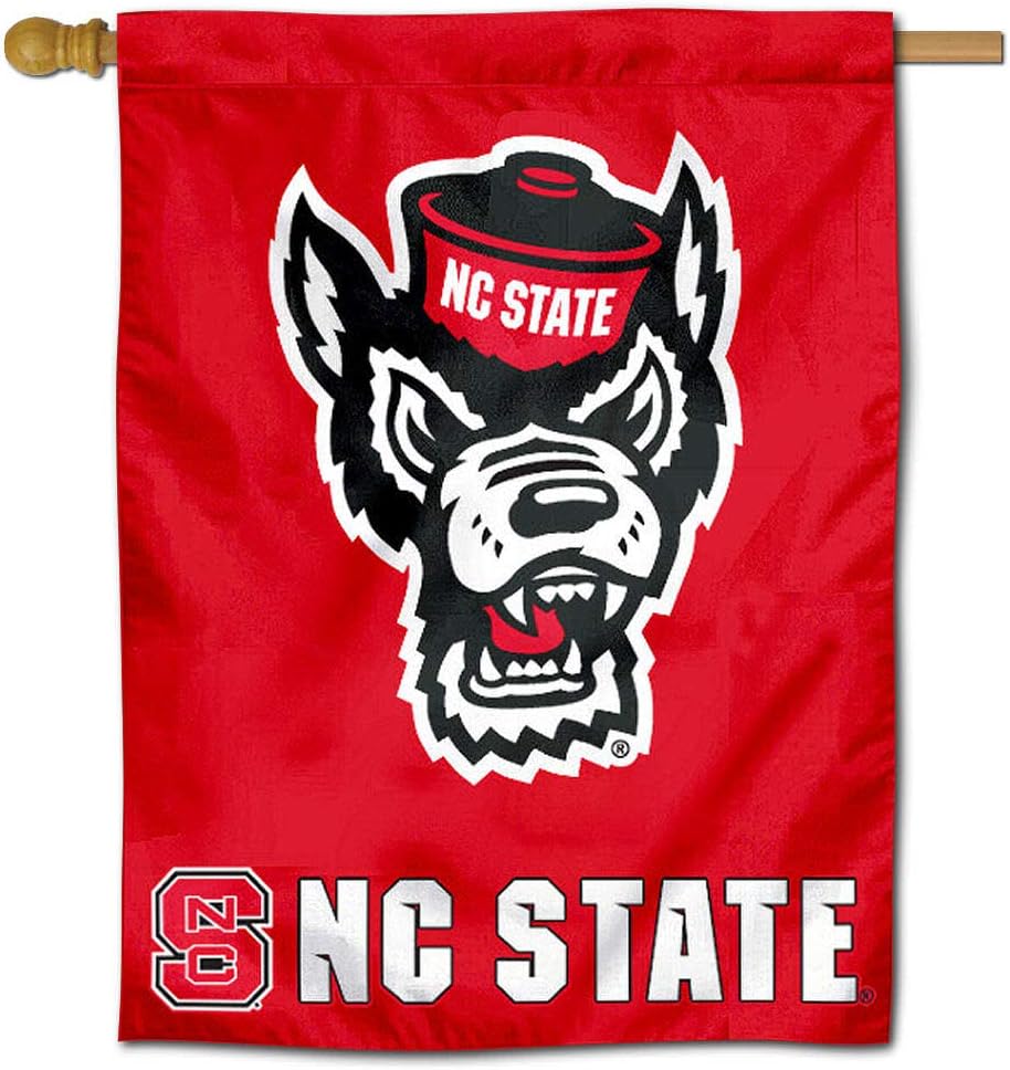 Amazon.com : North Carolina State Wolfpack Pennant Flag and Wall Tack ...