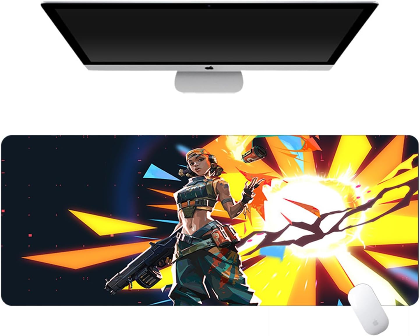 Valorant Gaming Mouse Pad (900 × 400 × 3 mm) - Special Surface Improves ...