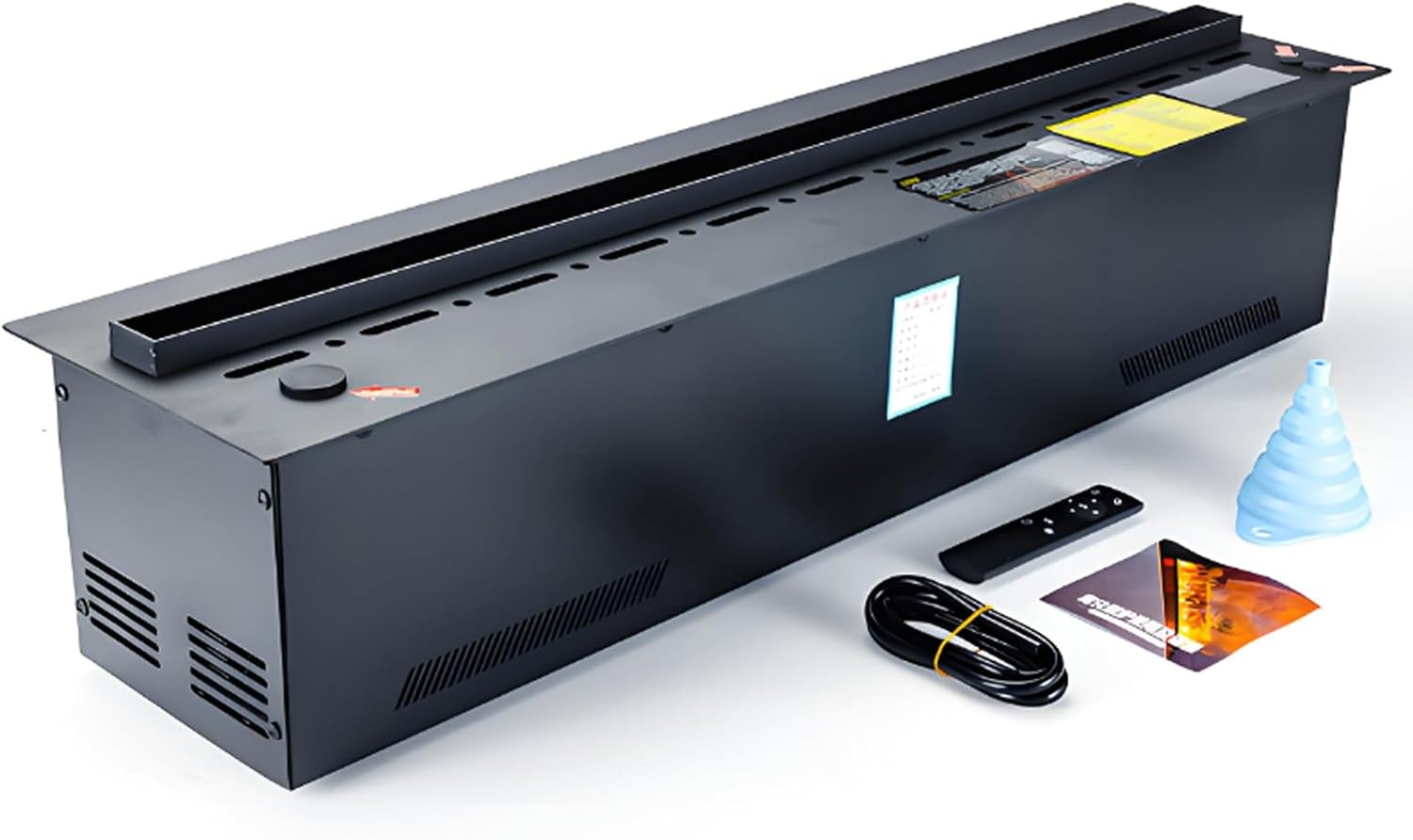 Amazon.com: Electric Fireplace,3D Water Vapor Fireplace Recessed ...