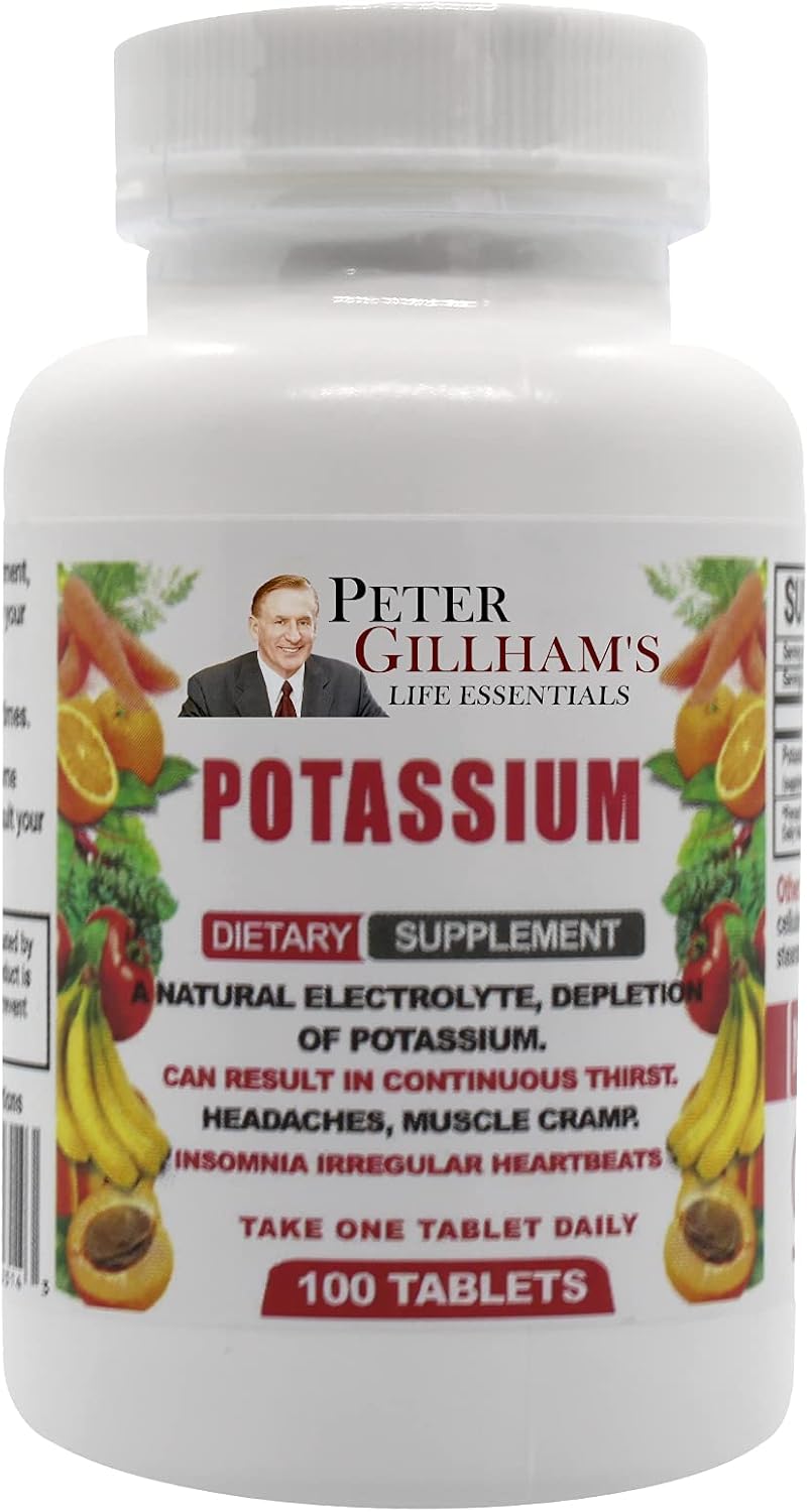 Amazon.com: Peter Gillham’s Life Essentials Potassium Gluconate Tablets ...