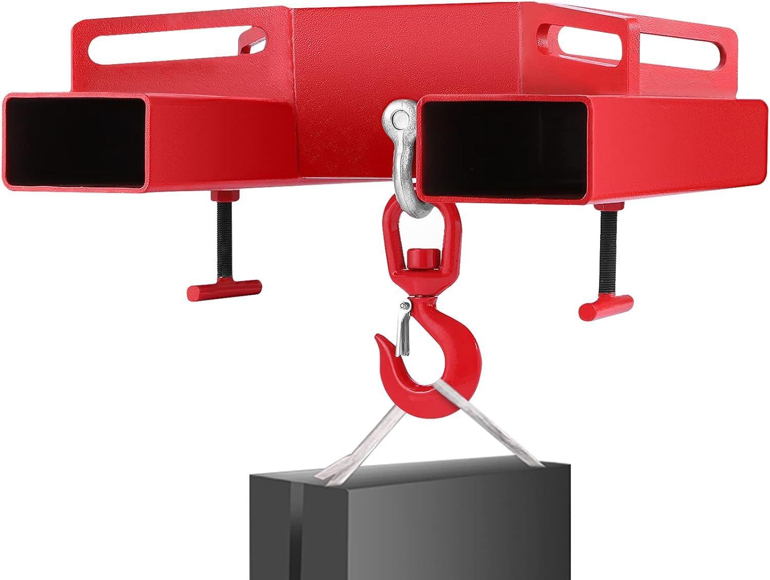 Amazon.com: VEVOR Forklift Lifting Hook, 6600lbs Forklift Lifting Hoist ...