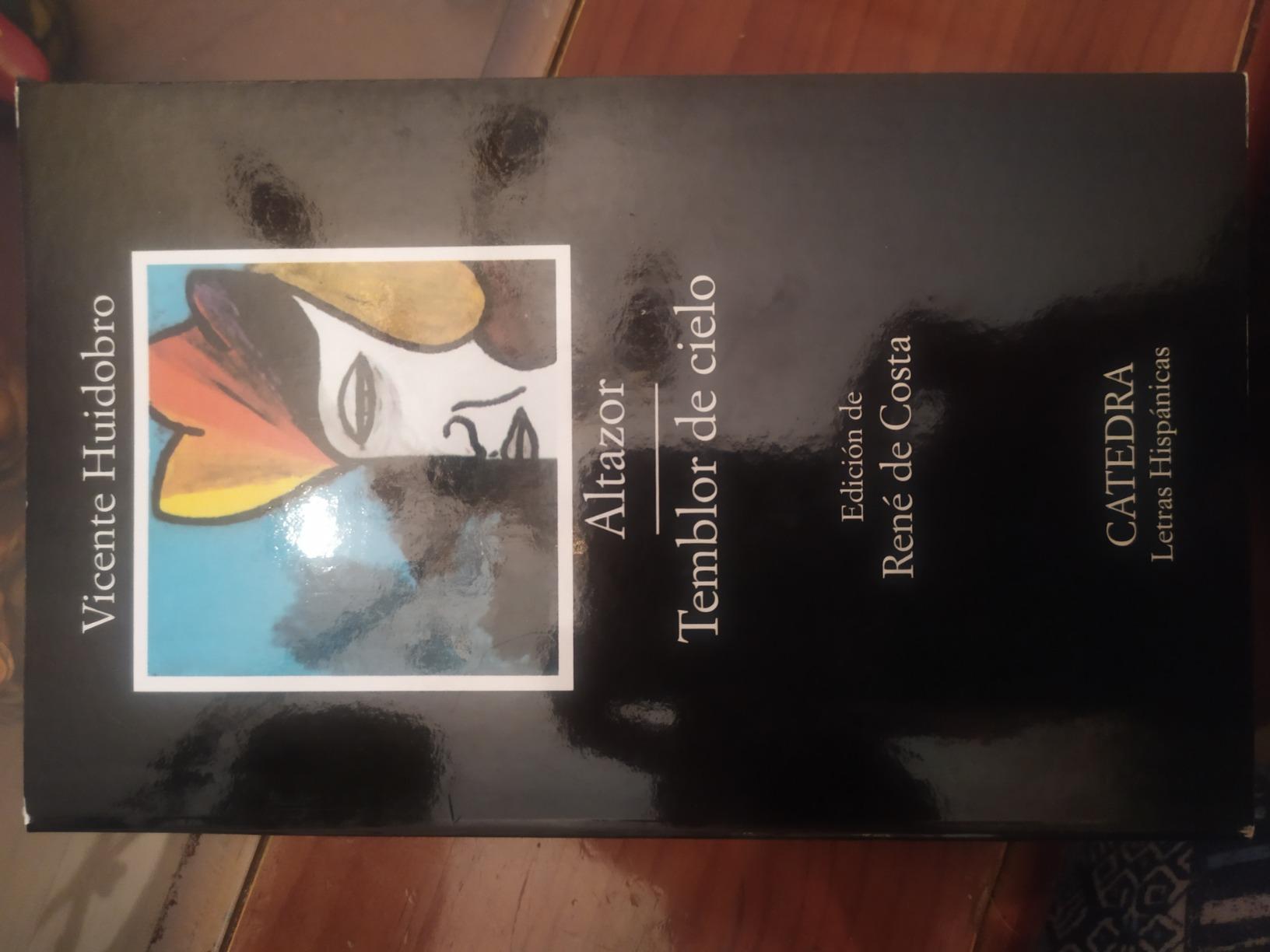 Altazor; Temblor de cielo (Letras Hispánicas) : Huidobro, Vicente ...