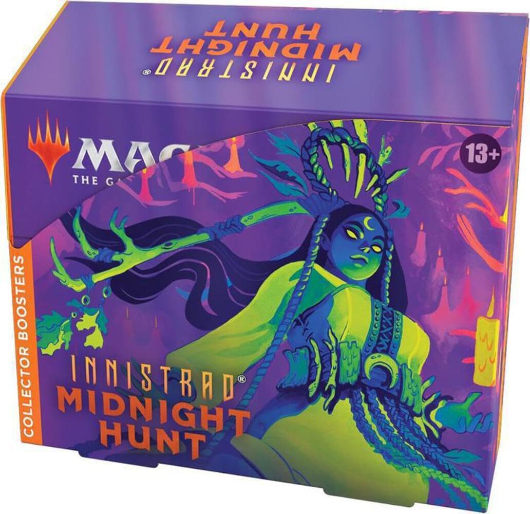 Magic The Gathering Collector Booster Pack Lote MTG Innistrad Midnight ...