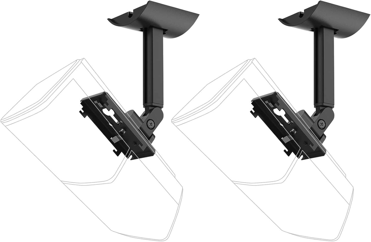 Yimaut Speaker Wall Mount Brackets for Bose UB-20, UB-20 Series II ...