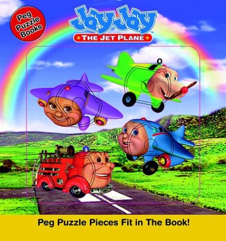 Amazon.com: Jay Jay The Jet Plane Peg Puzzel Book ( Board Book ...