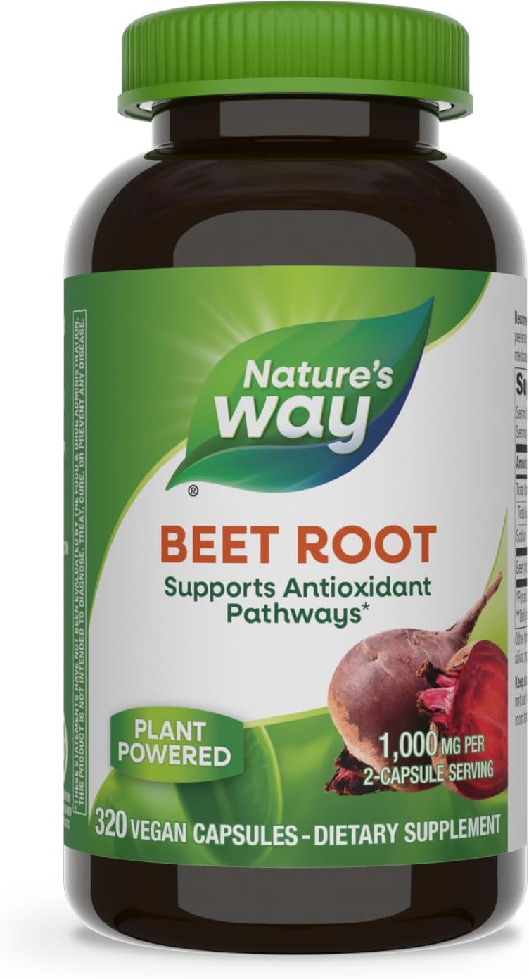 Amazon.com: Nature's Way Beet Root, Supports Antioxidant Pathways ...