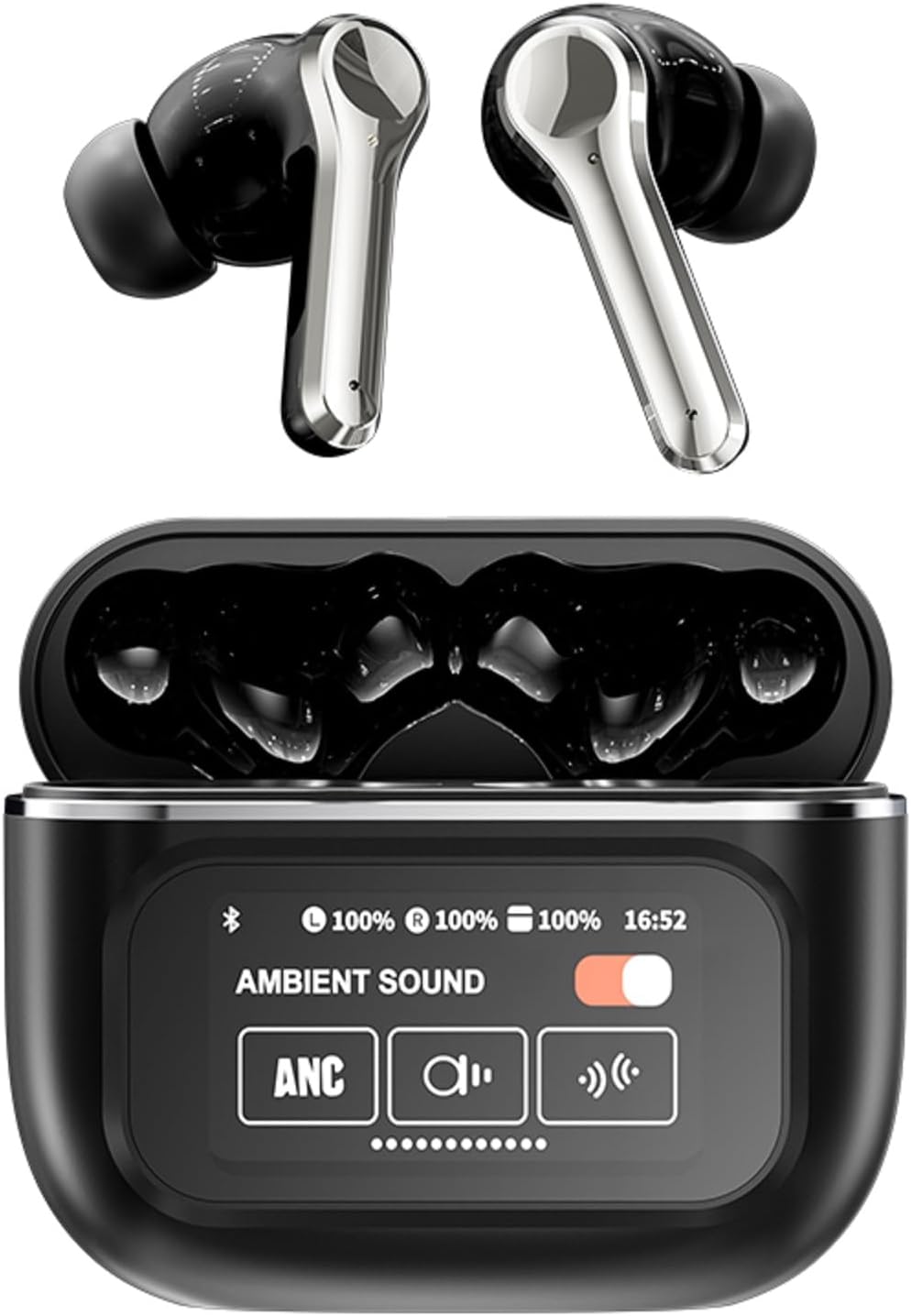 Amazon.com: Xmenha Active Noise Cancelling Earbuds with Touch Screen ...