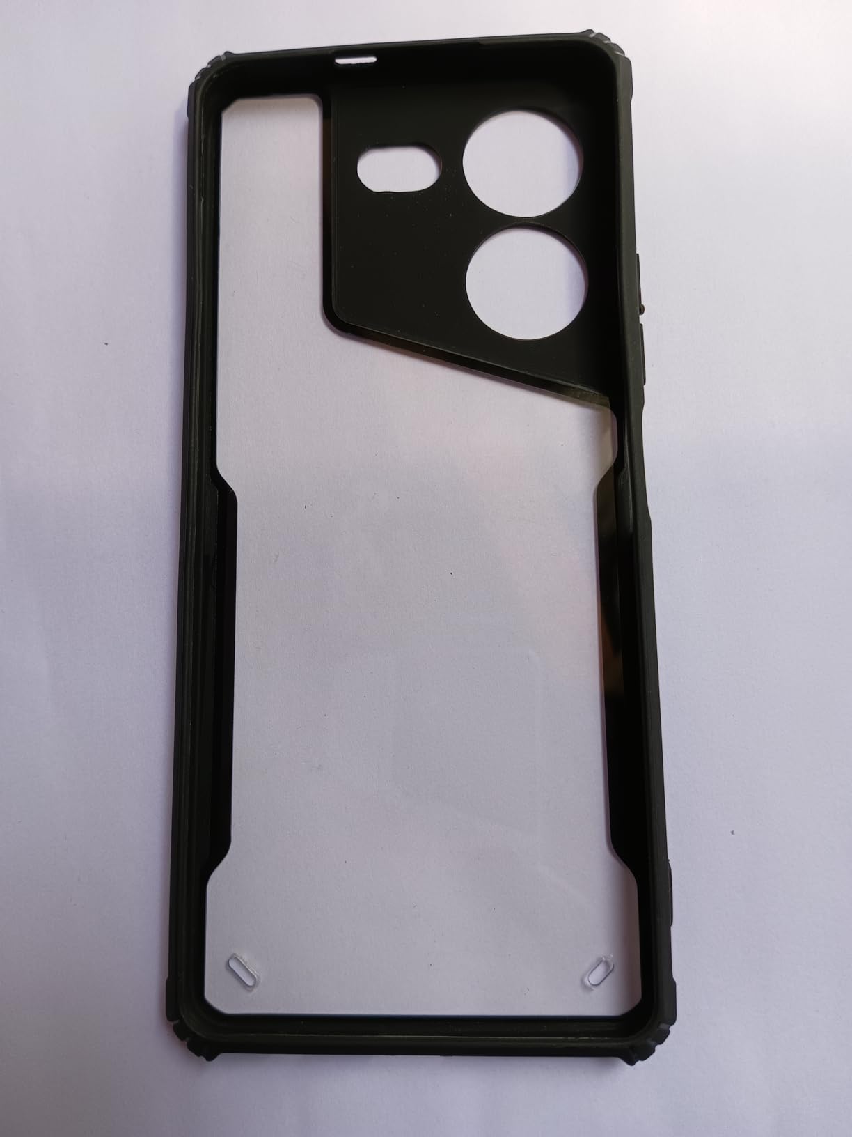 TheGiftKart Shockproof Crystal Clear Back Cover Case for Tecno Pova 5/5 ...