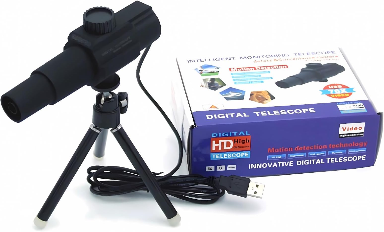 Amazon.com : DAUERHAFT W110 Smart USB Digital Telescope , 70X Zooming ...