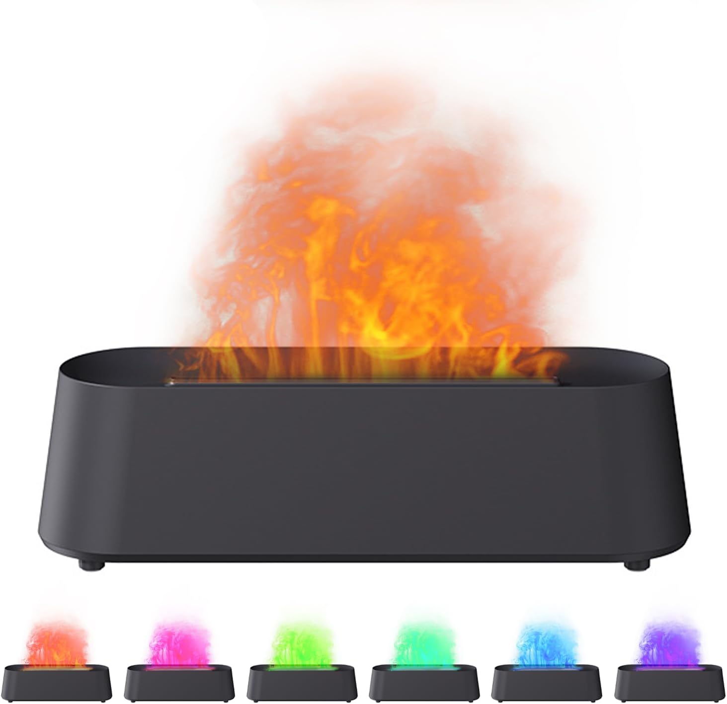 Amazon.com: YALEDI Essential Oil Diffuser, Fireplace Fire Flame ...