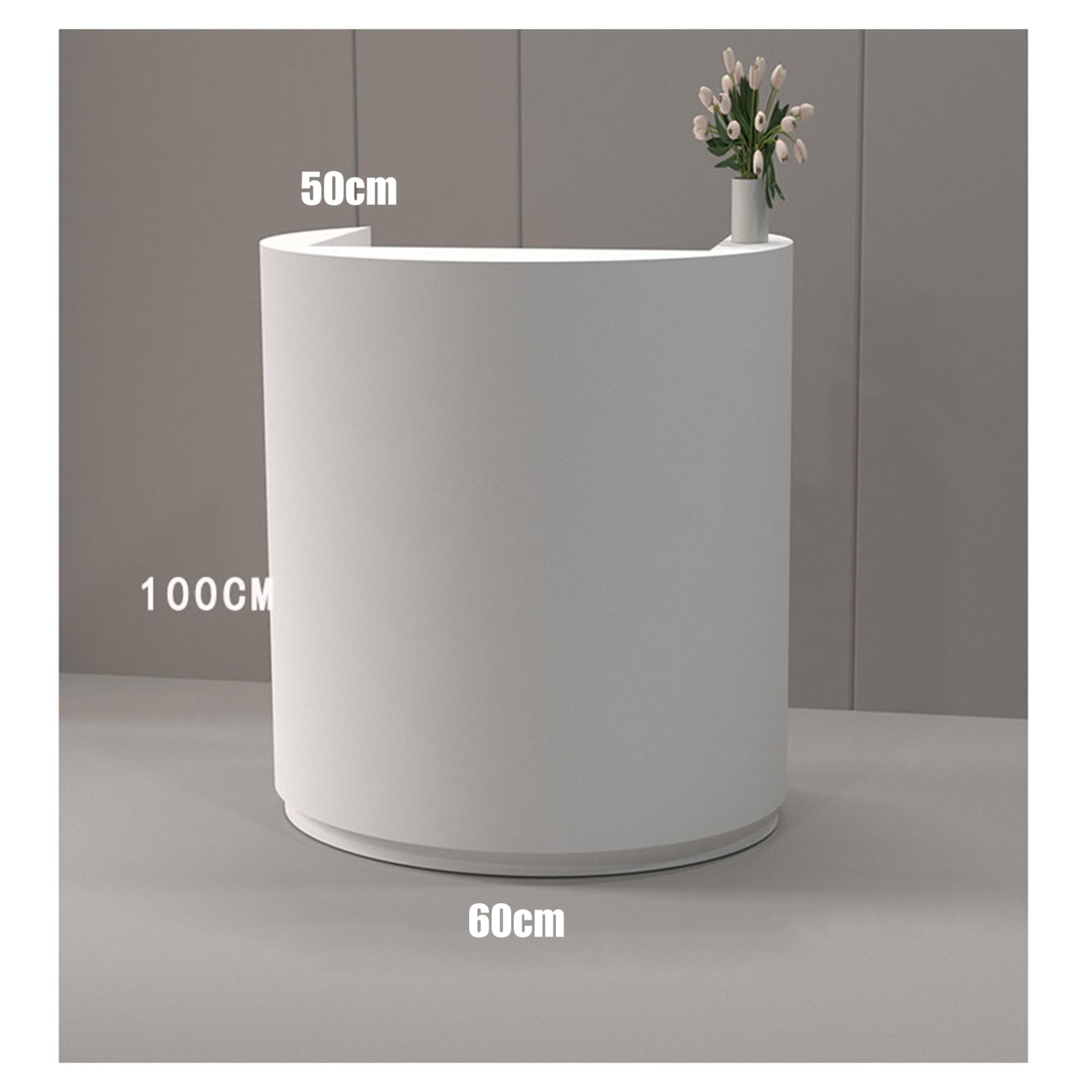 Modern Curved Reception Desk Large Reception Desks For Sale | Large