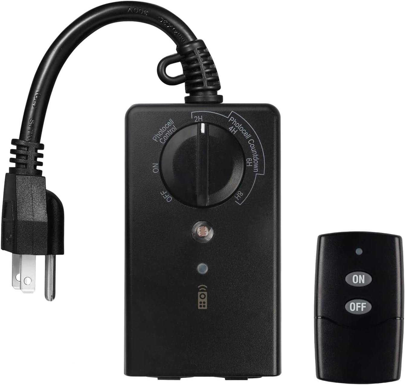 Amazon.com: 15 Amp Outdoor Plug-In Mechanical Dusk to Dawn Countdown ...