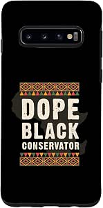 Amazon.com: Galaxy S10 Dope Black Conservator Juneteenth Black History ...