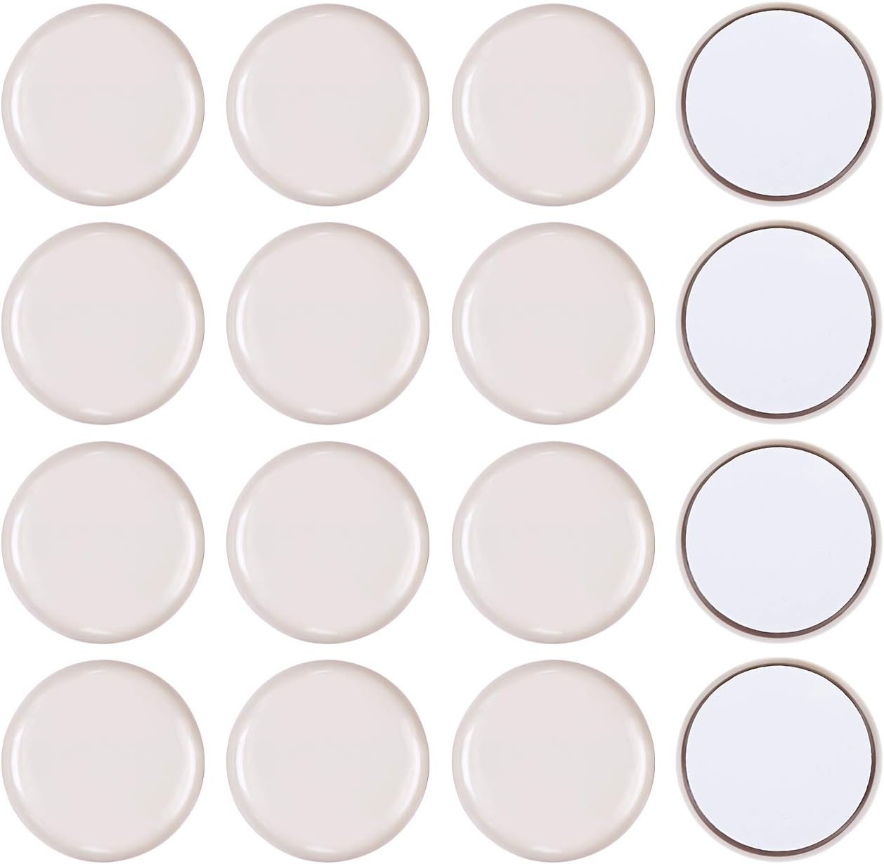 Amazon.com: 24 PCS Self-Stick Furniture Sliders,1-1/2 Inch Furniture ...