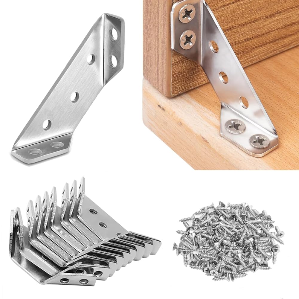 Amazon.com: Universal Furniture Corner Connector,Stainless Steel Corner ...