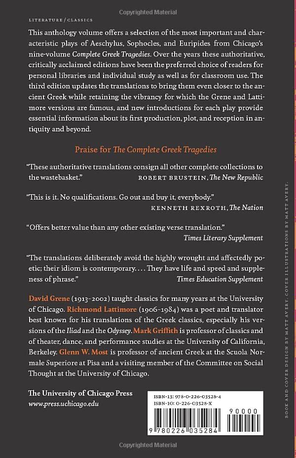 Snapklik.com : Greek Tragedies 1: Aeschylus: Agamemnon, Prometheus ...