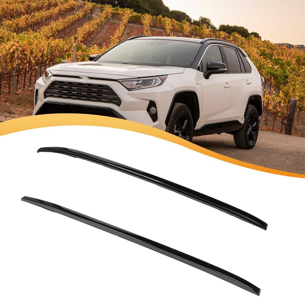 Amazon.com: SCITOO Roof Rack Side Rails Fit for for Toyota RAV4 2019 ...