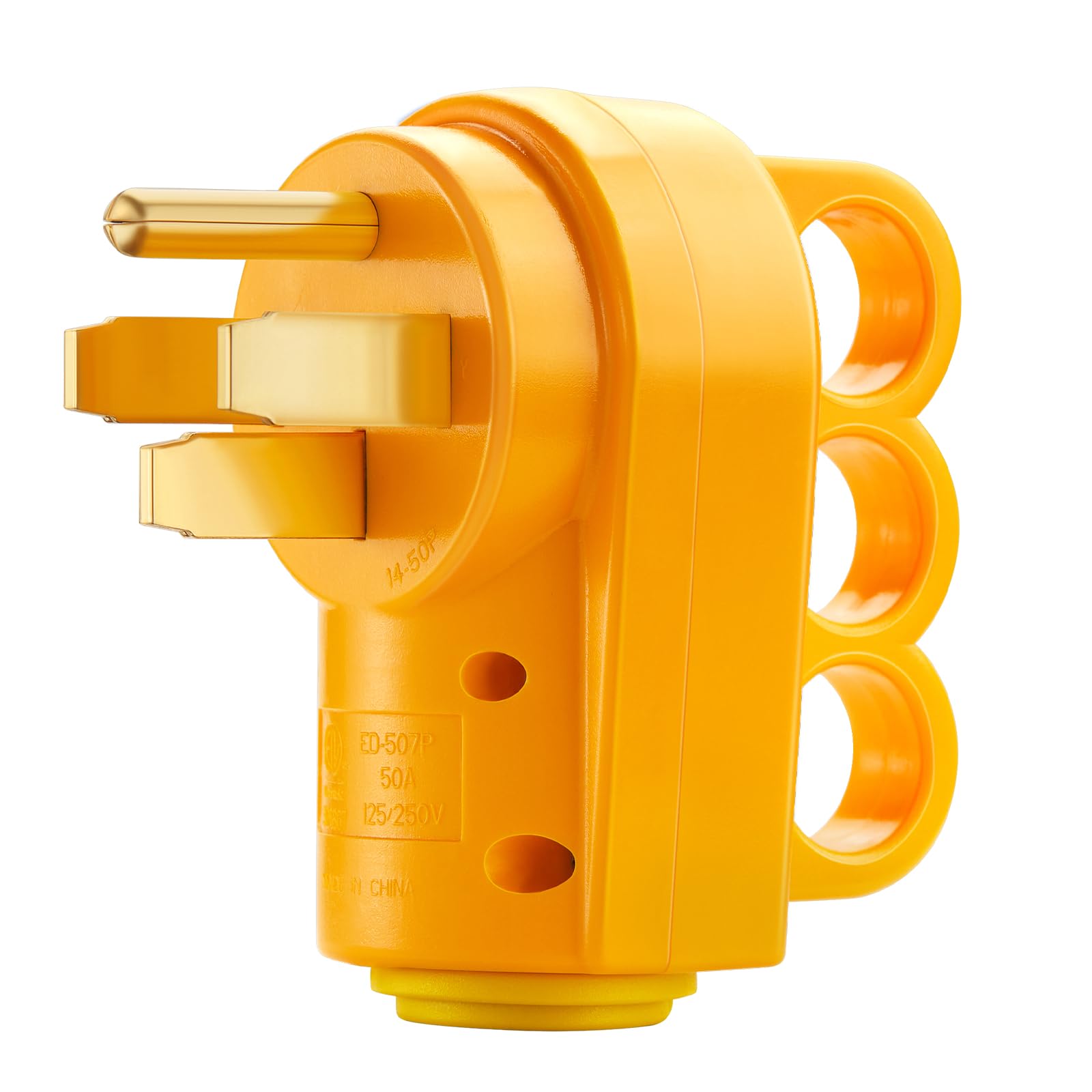 Snapklik.com : Kohree 50 Amp RV Plug Male, 125 250V RV Replacement Plug ...