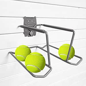 Amazon.com: HamRoRung Tennis Racket Holder, Wall-Mounted Carbon Steel ...