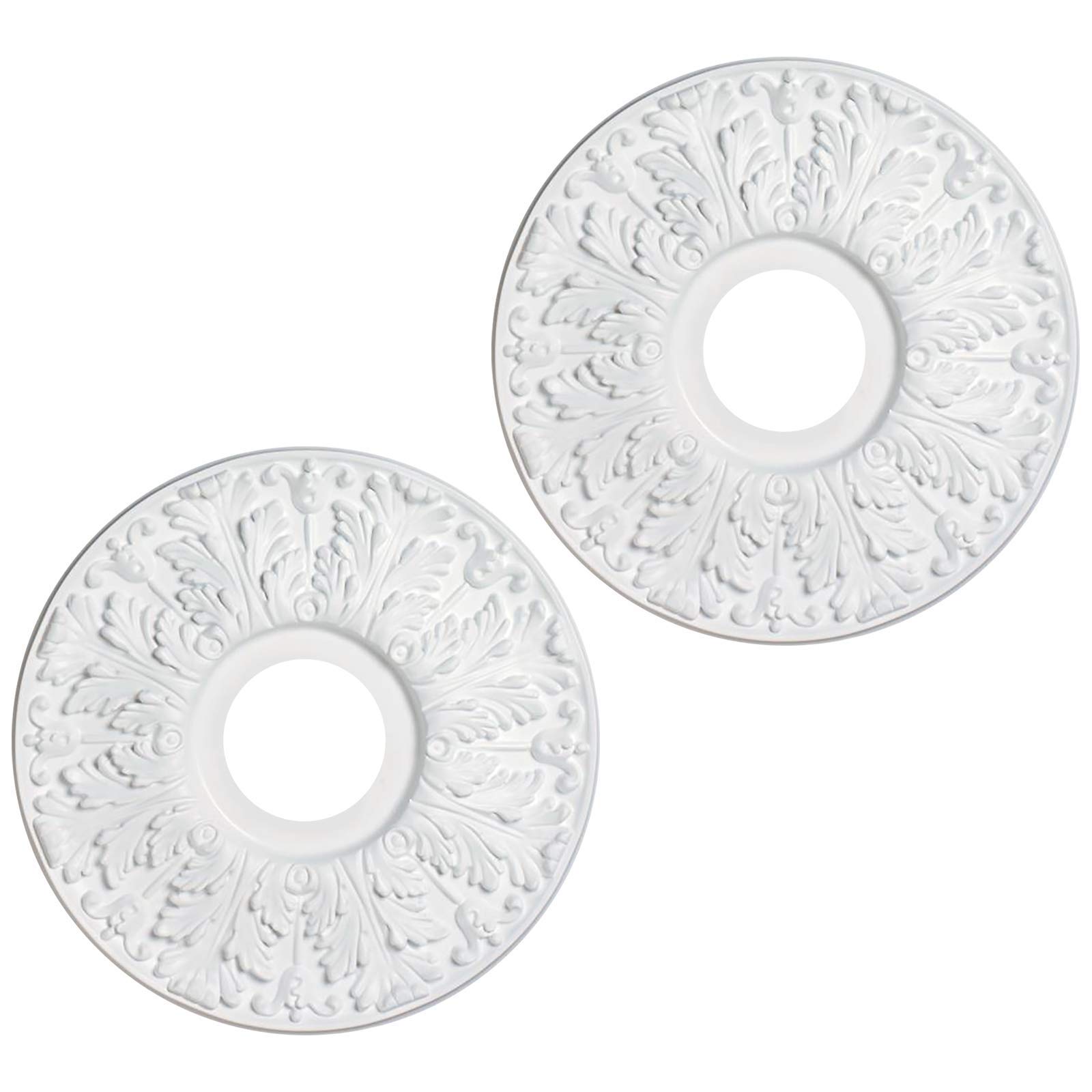 Snapklik.com : Ciata Ceiling Medallion For Ceiling Light, 15-1/2-Inch ...