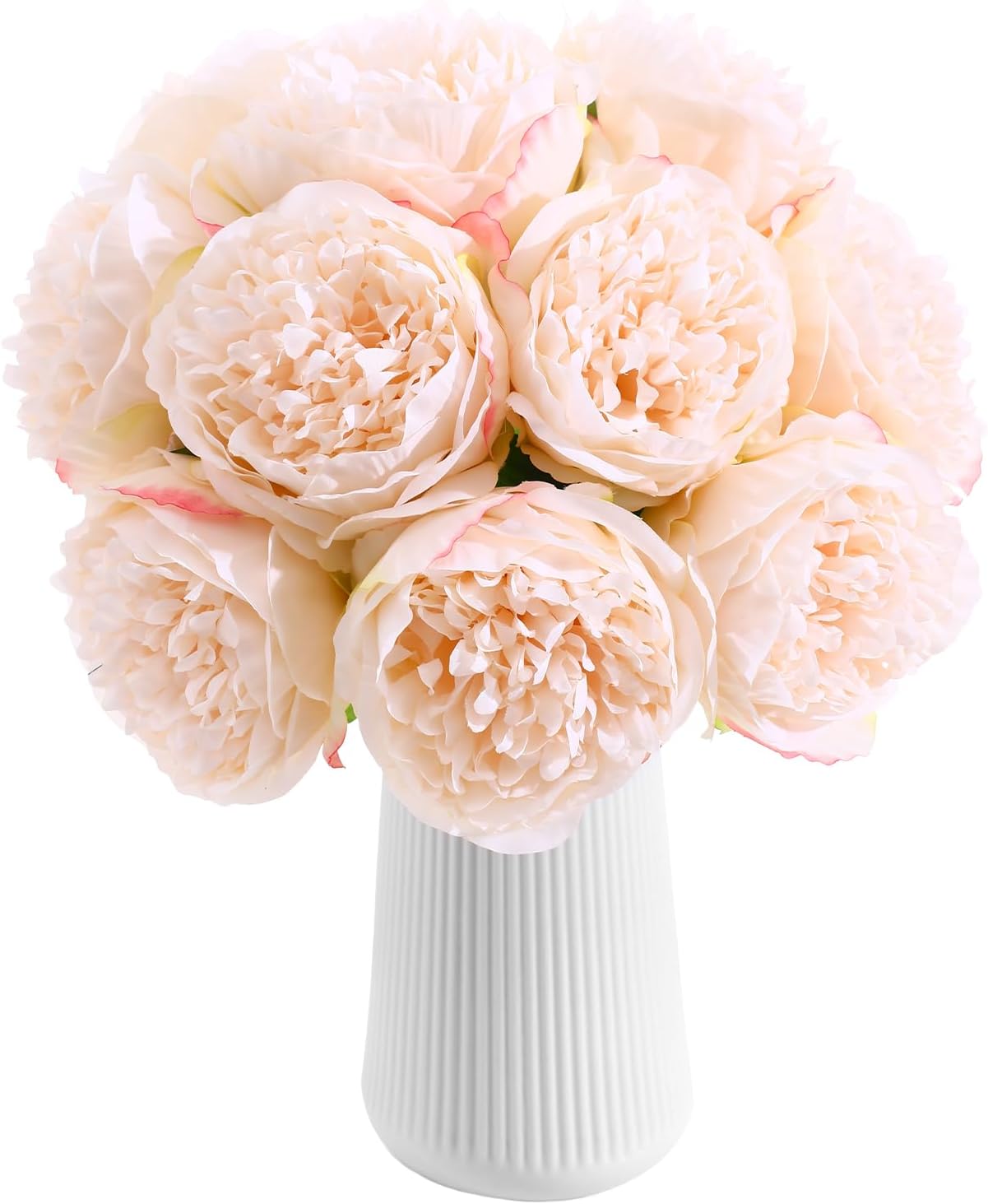 Amazon.com: ucky 10 Packs Peonies Artificial Flowers Artificial Peonies ...