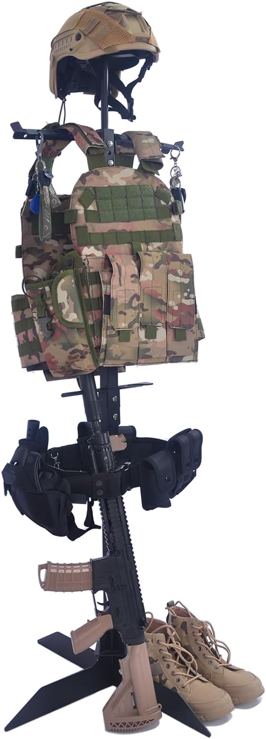 Amazon.com: Derkerry Tactical Gear Body Armor Stand: Tactical Vest ...