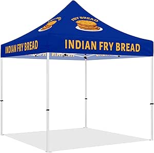 Amazon.com : Fry Bread Tent, Heavy Duty Outdoor Canopy Tent 10x10 ...