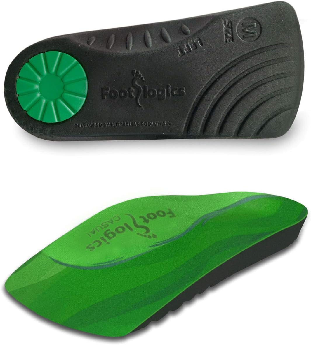 Amazon.com: Footlogics Full-Length Soft Orthotic Shoe Insoles with ...