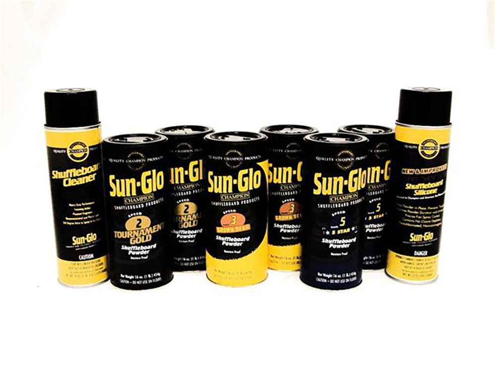 Amazon.com : Shuffleboard Sampler Pack By Sun-Glo Powder Wax ...