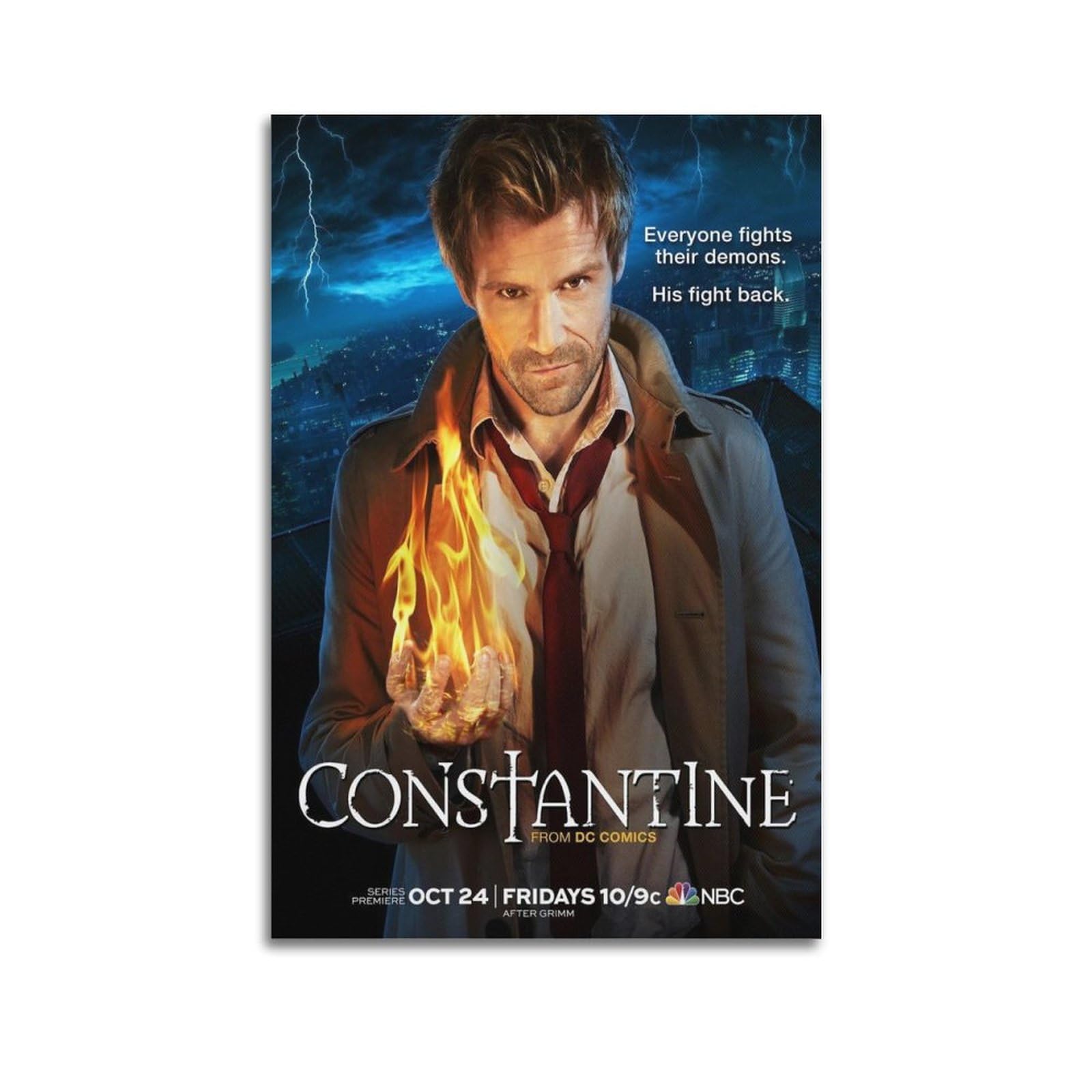 Afiche De La Serie De Televisión Constantine