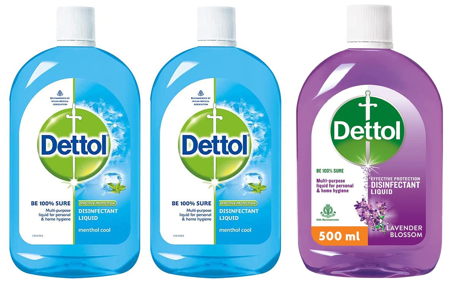 Buy Dettol Liquid Disinfectant for Floor Cleaner, Surface Disinfection ...