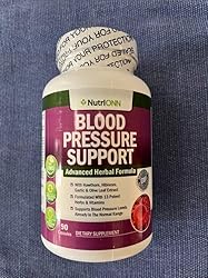 Amazon.com: Blood Pressure Support Supplement - 13 Herbs & Vitamins ...