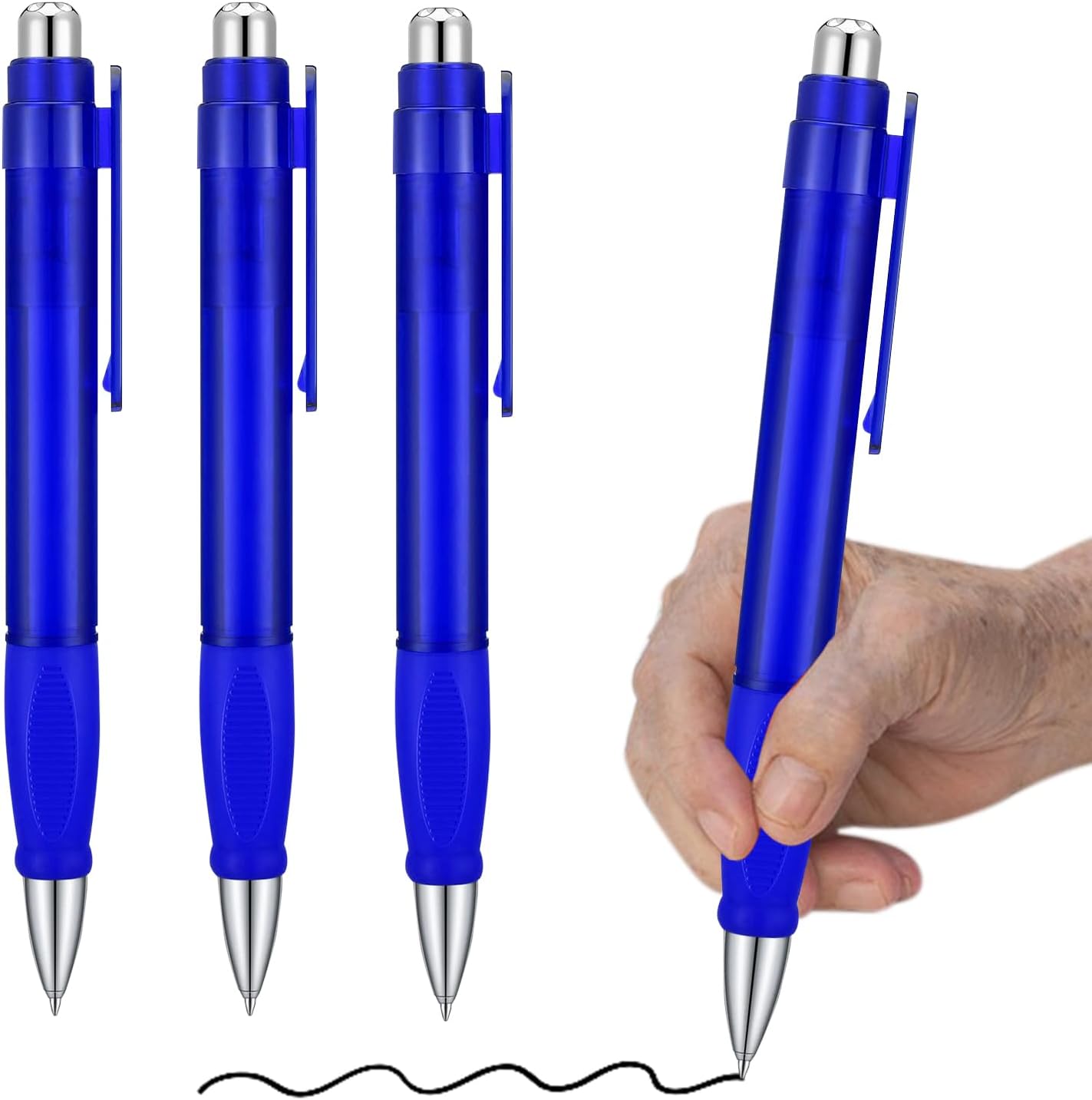 Amazon.com : Dimension 9 the Original Super Jumbo Ballpoint Pen, Blue ...