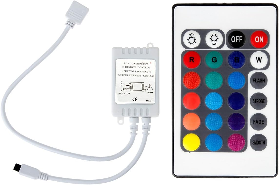 Arote LED RGB Controller 44key, LED Fernbedienung IR Remote Kontroller ...