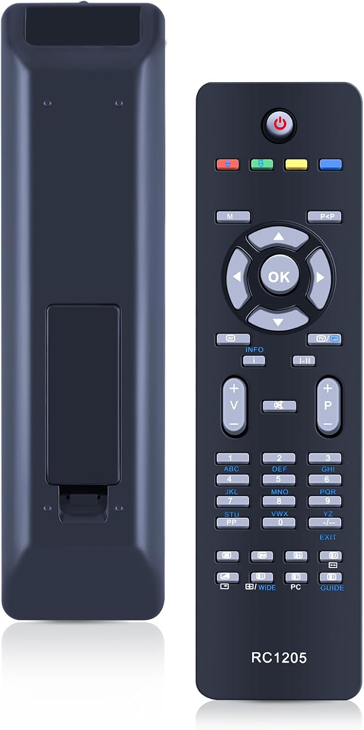 Amazon.com: New RC1205 Remote Control for Hitachi LED LCD TV Universal ...