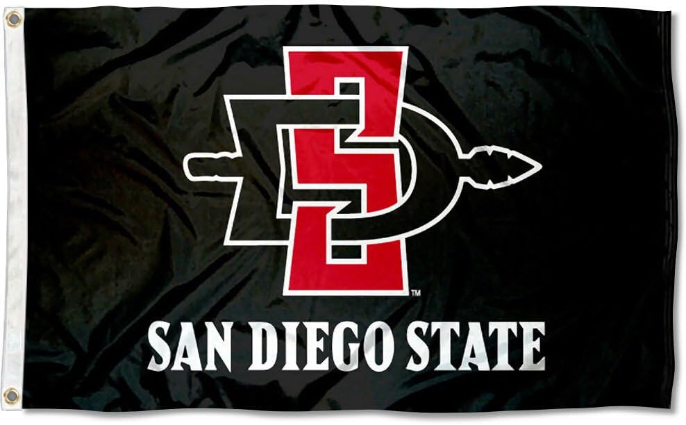 Amazon.com : San Diego State University Pennant Full Size Felt : Sports ...