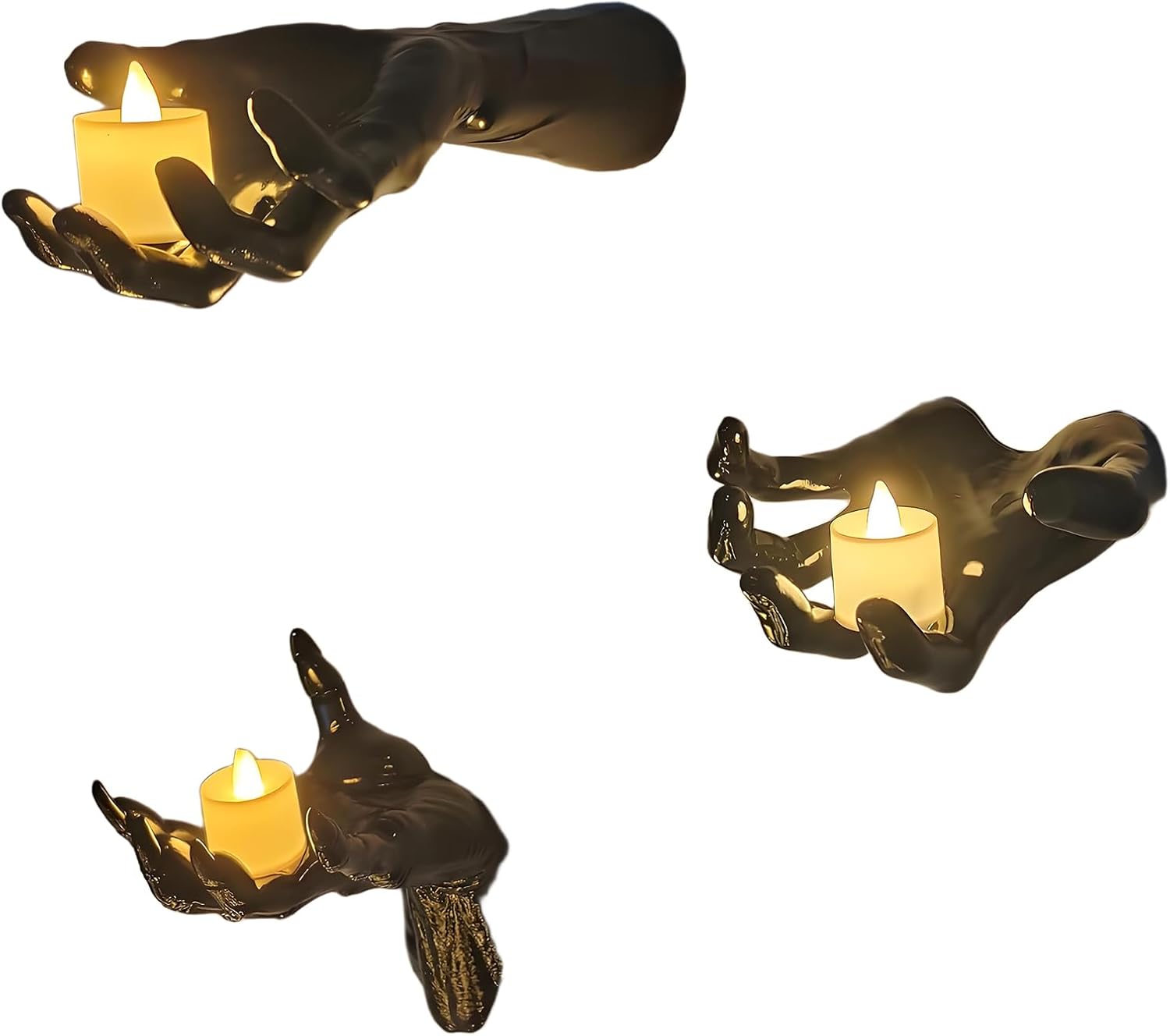 Amazon.com: 3 Pcs Halloween Decorations,Wall Mounted Creepy Reaching ...
