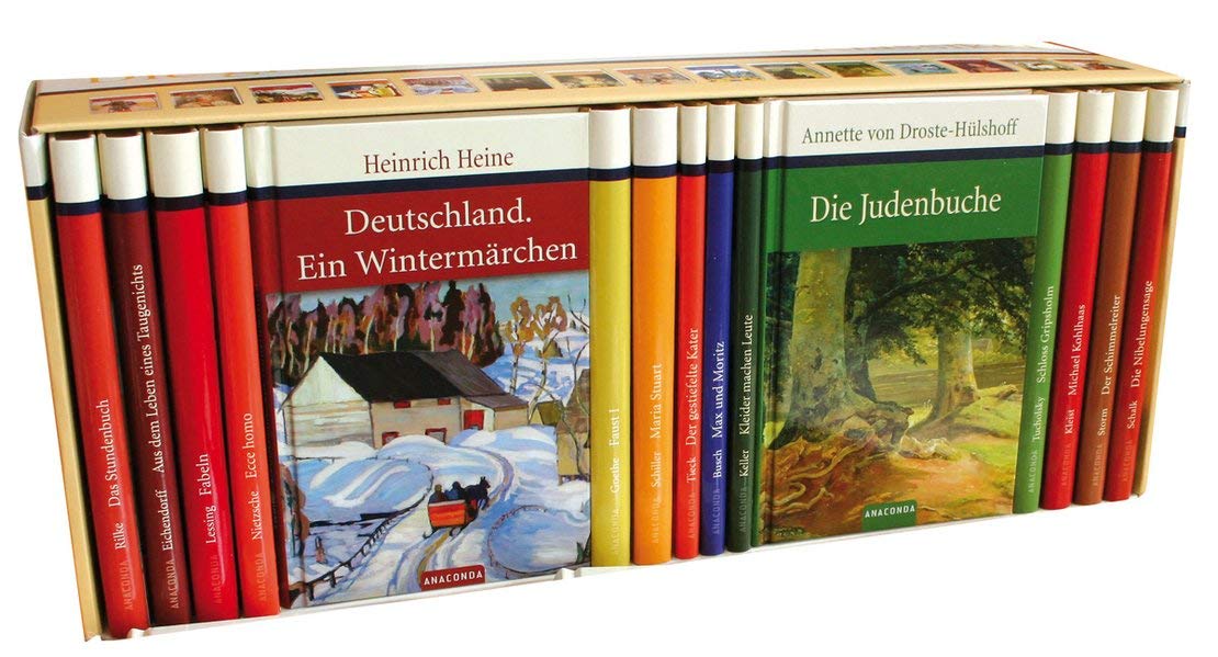 Die großen Deutschen Klassiker. 15 Bände im Schuber : diverse Autoren ...