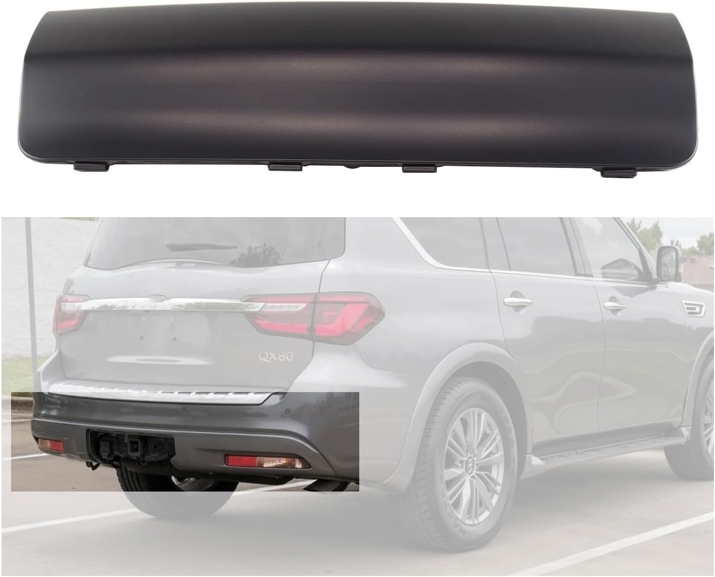 Amazon.com: Dorman 74955 Rear Bumper Tow Hitch Cover Compatible with ...