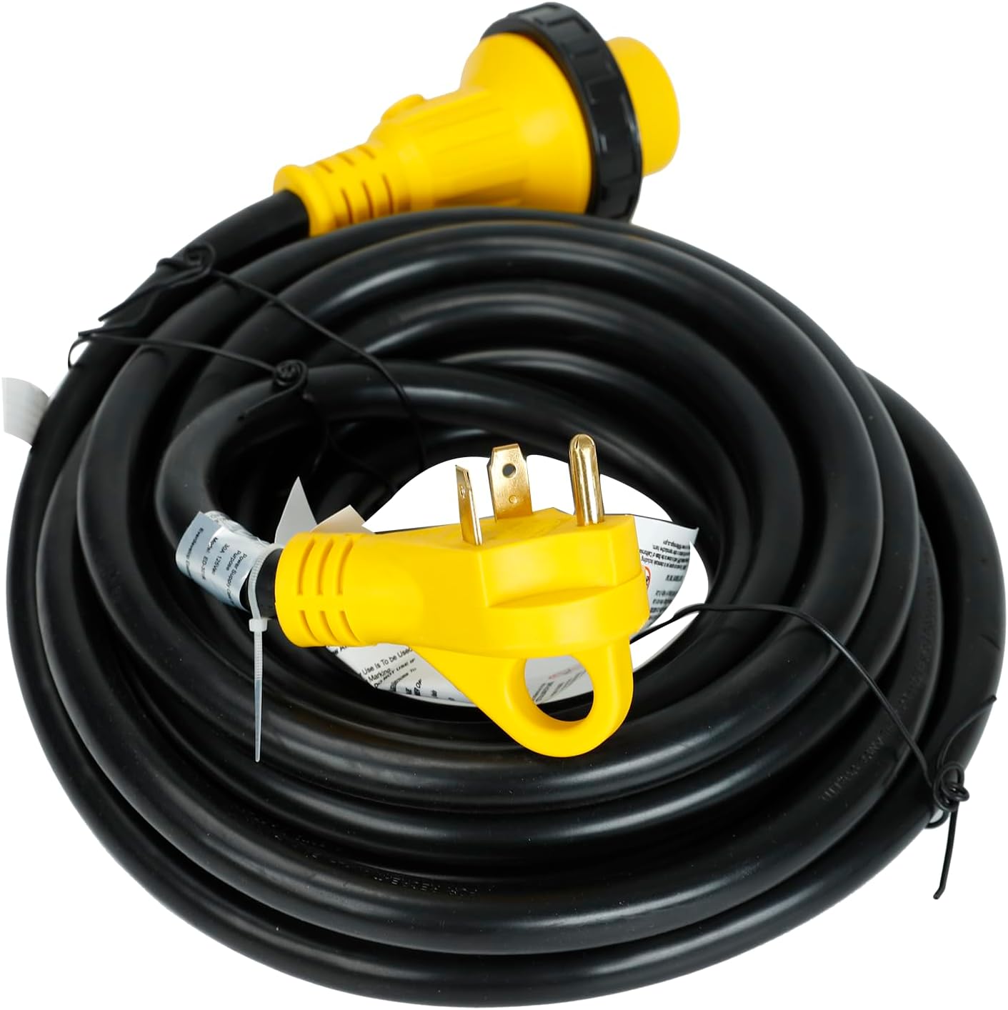 Amazon.com: 25FT 30 AMP RV Power Cord with Handles 10 Gauge Heavy Duty ...