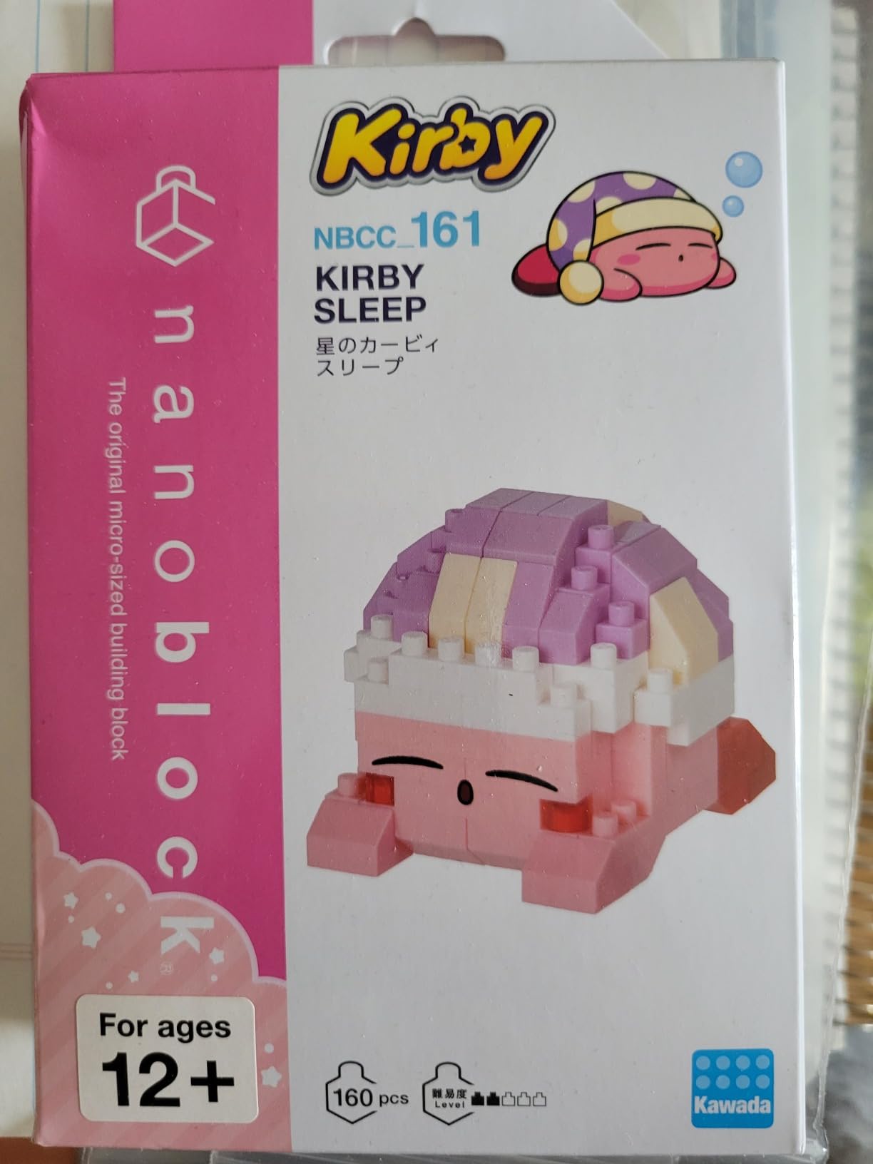 Amazon.com: nanoblock - Kirby - Sleeping Kirby, Character Collection ...