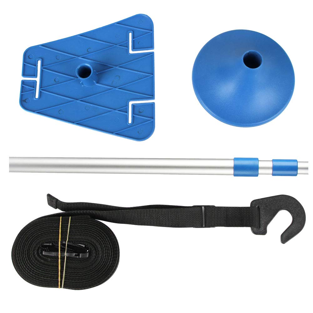 Snapklik.com : iCOVER Boat Cover Support Pole System - Height ...