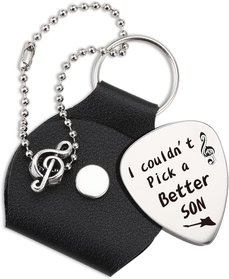 Amazon.com: I Couldn’t Pick A Better Son Guitar Pick Jewelry Gift for ...
