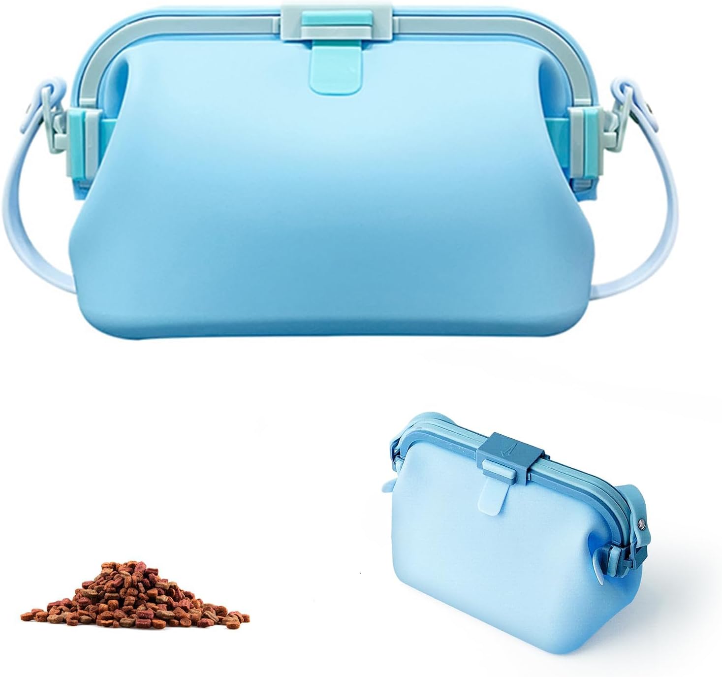 Amazon.com: BUSOGON Dog Treat Pouch, Silicone Dog Treat Training Pouch ...