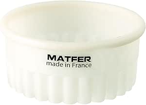 Matfer Bourgeat 150113 Exoglass Round Fluted Cutters : Amazon.co.uk ...