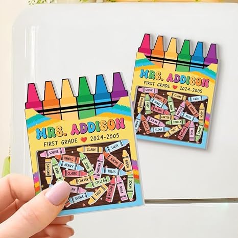 Amazon.com: Personalized Teacher Magnet, Custom Students Name Magnet ...