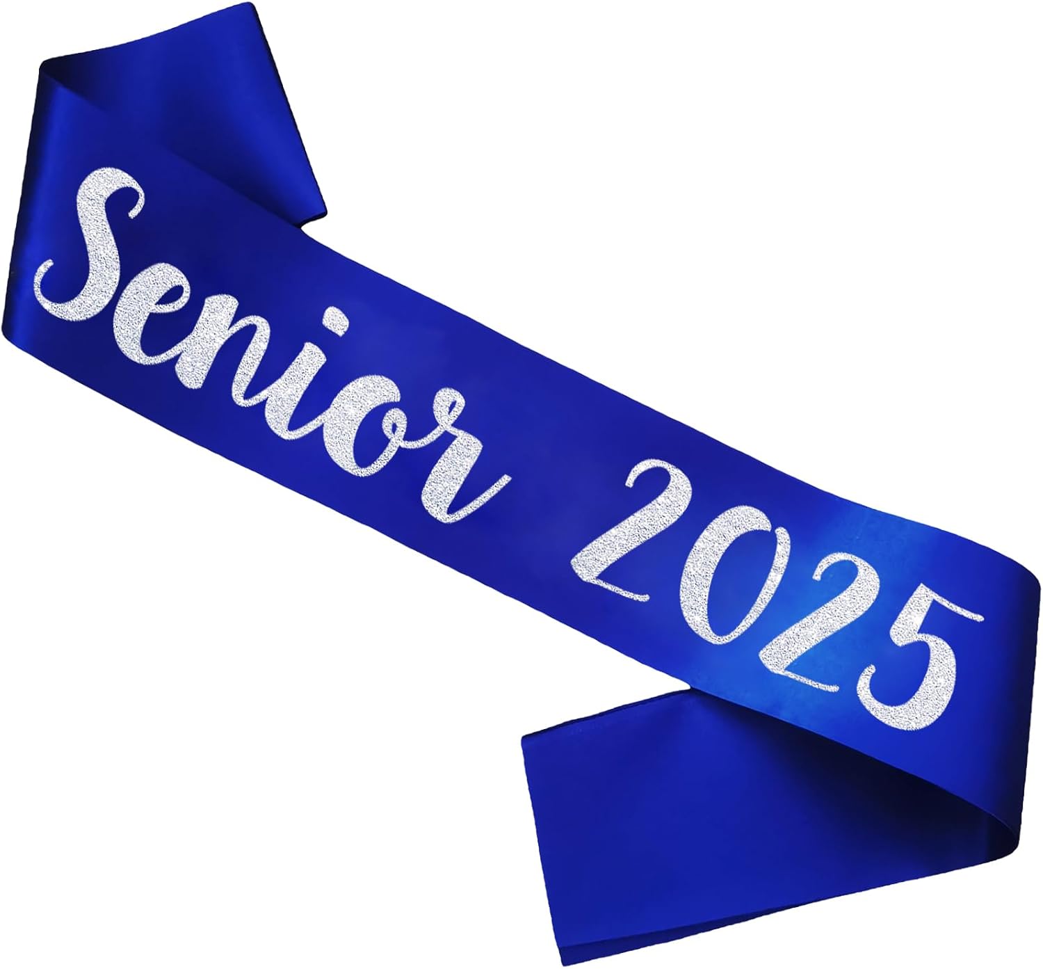 Senior 2025 Sash, Silver Glitter Letter Senior Sash Nepal | Ubuy