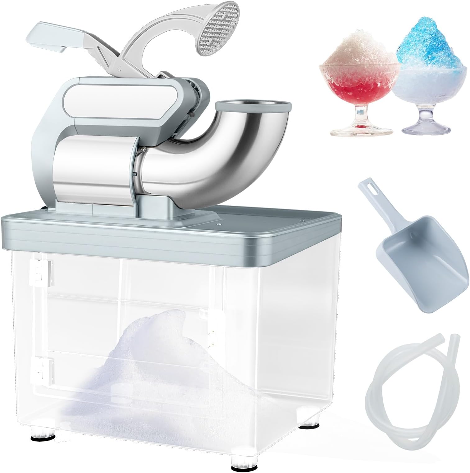 Amazon.com: VALONDINO Snow Cone Machine Shaved Ice, 500LB/H Commercial ...